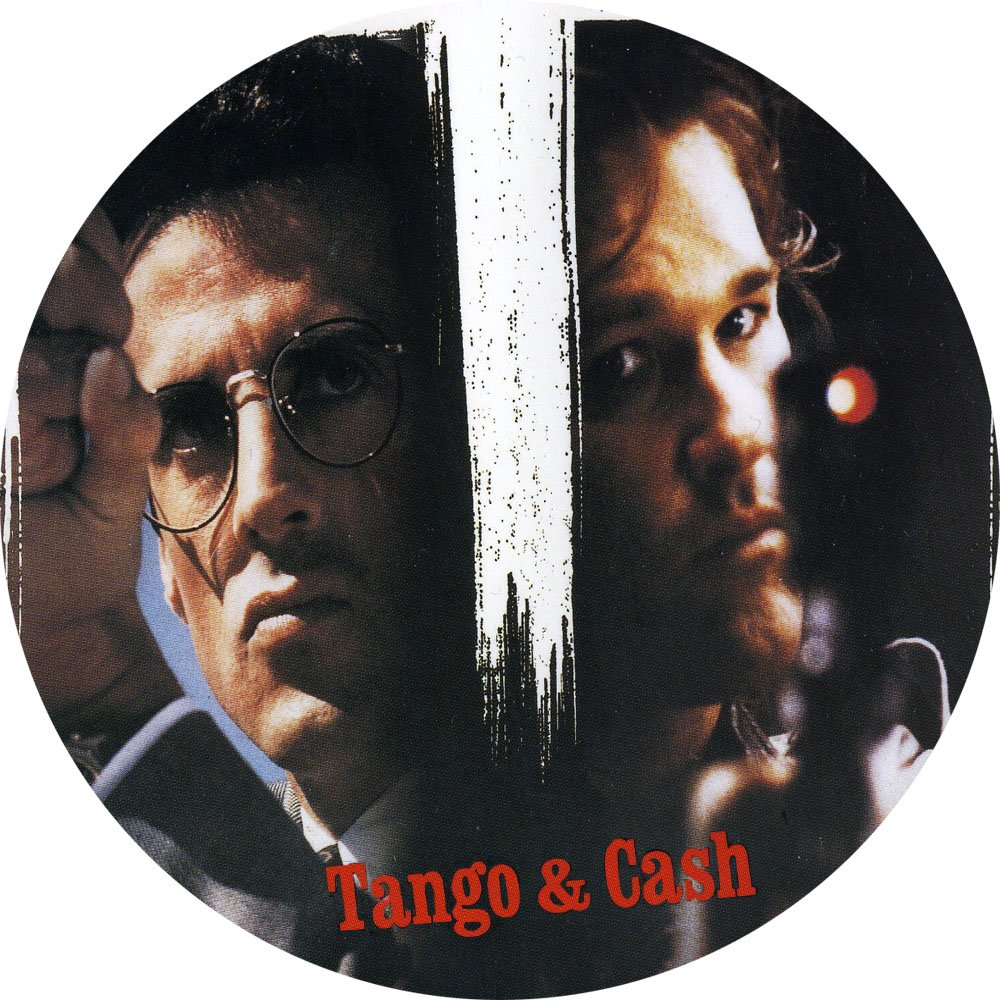 DVD Lables: Tango and Cash